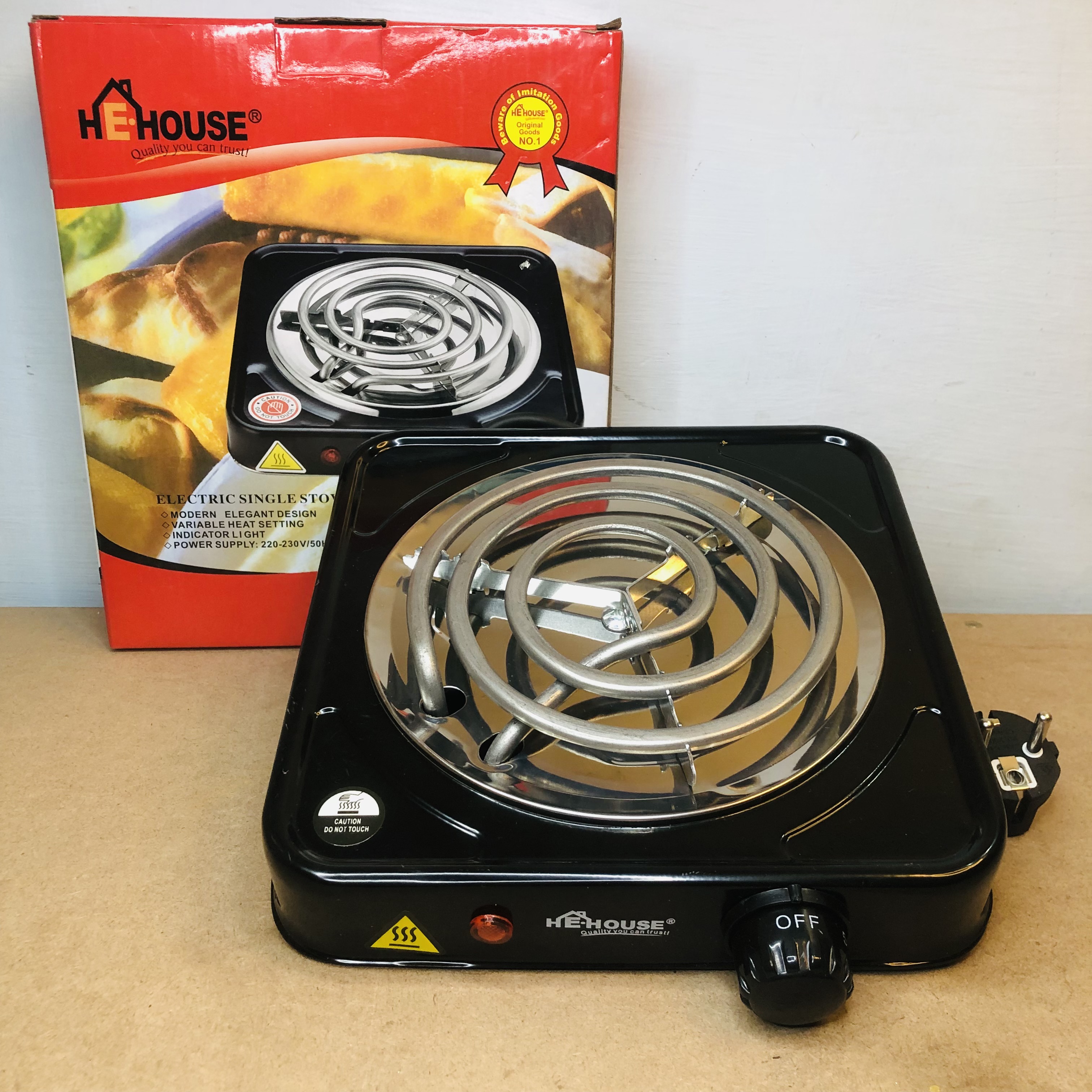Electric Stove for cooking, Hot Plate heat up in just 2 mins, Easy to ...