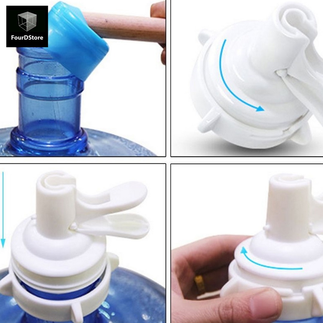 FourDStore High Quality Bottled Water Tap Dispenser, 19 Liter large water bottle Tap Bottle ...