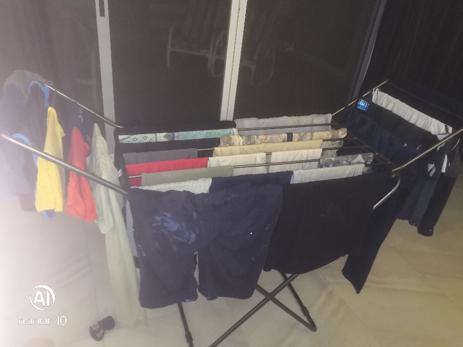 Folding Cloth Dryer Stand Indoor 5 feet Cloth Hanger Dryer | Daraz.pk