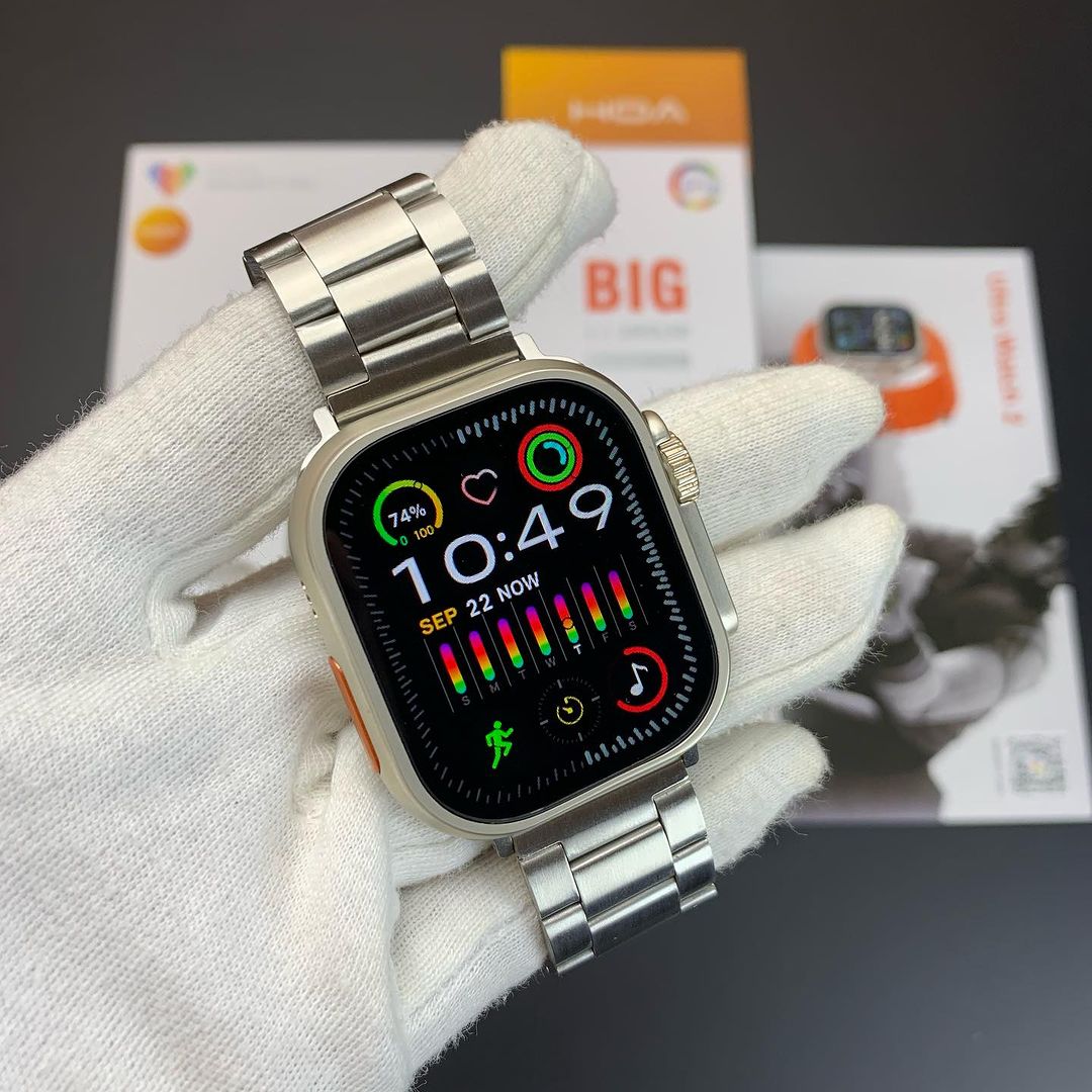 HY-ULTRA 2 Smartwatch 2.1 inches Big Amoled Display 3D Display Gesture ...