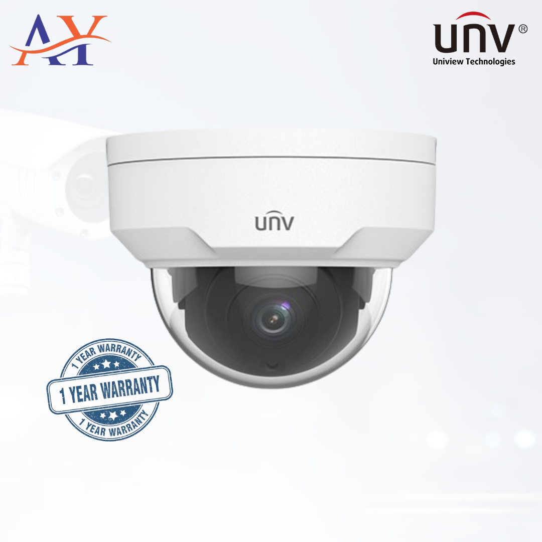 Uniview IPC322LB-SF28-A 2MP Vandal-resistant Network IR Fixed Dome Camera | Daraz.pk