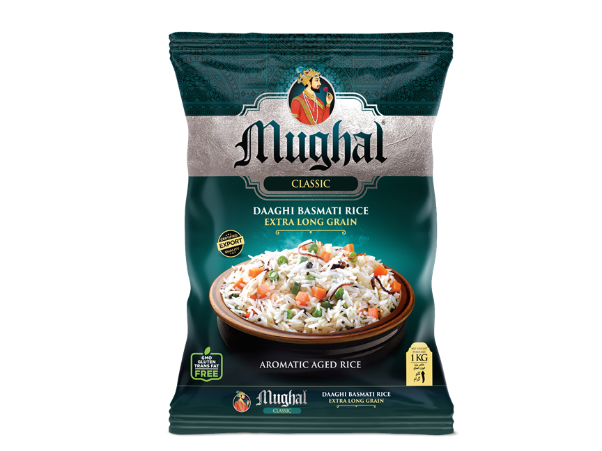 MUGHAL CLASSIC (Daaghi Basmati Rice) 1 KG | Daraz.pk