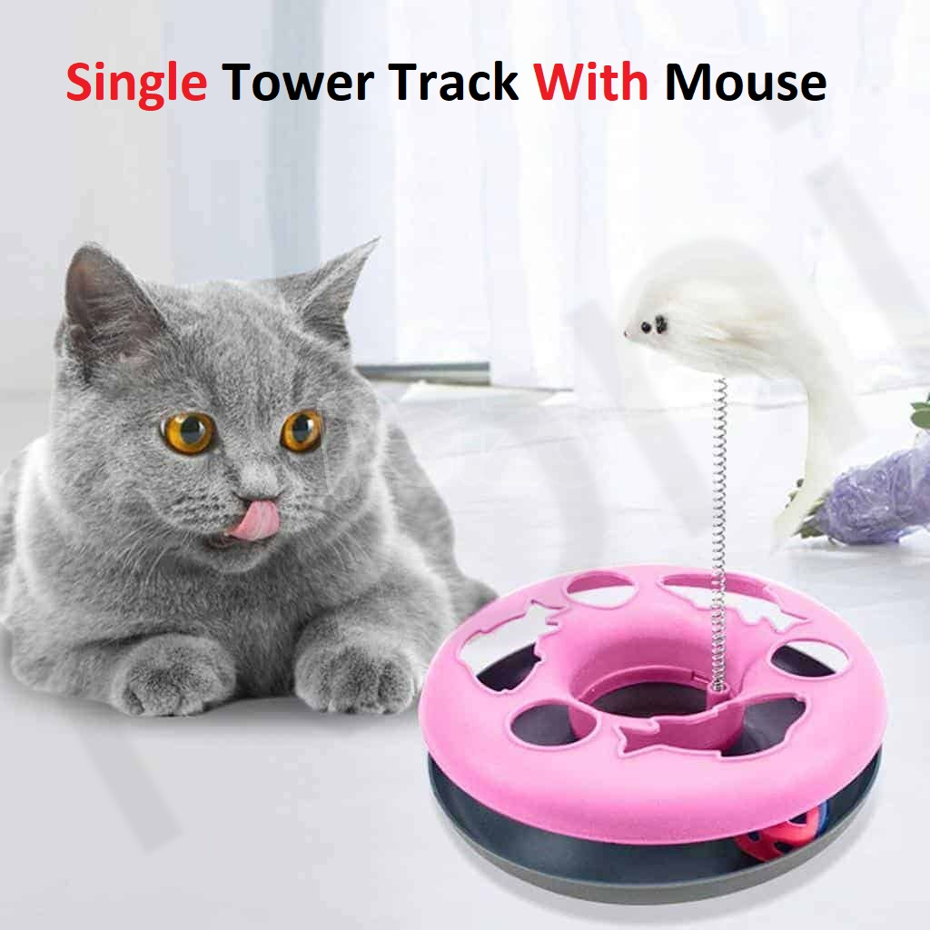 Pet Track Roller, Exercise Cat Turntable Ball Multipurpose Scratch ...