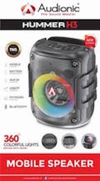 Audionic BT speaker Hummer H-3 | Daraz.pk