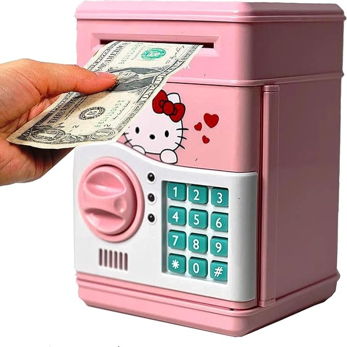 electronic Piggy Bank, Mini ATM machine, Money Box ,Savnig box for kids ...
