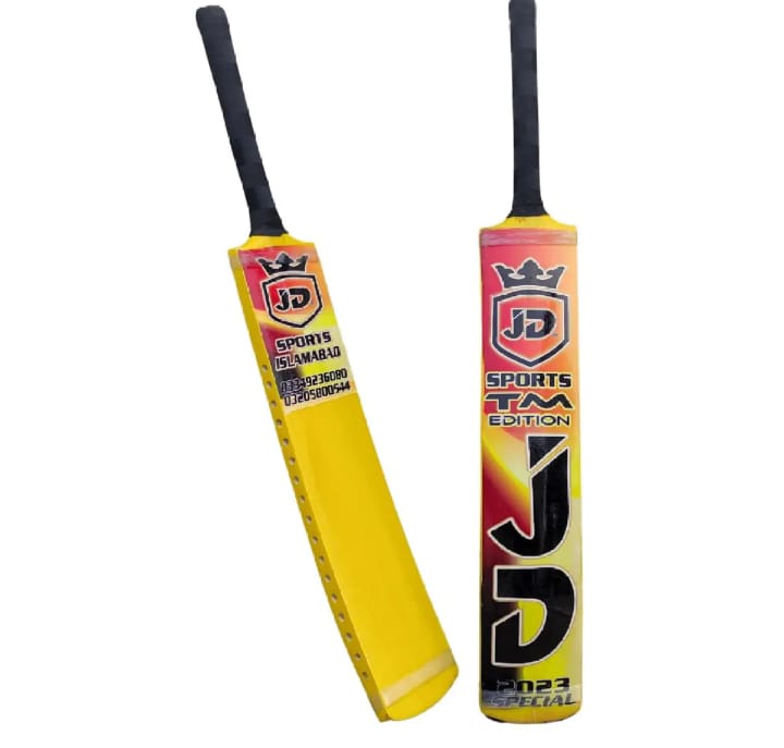 JD Cricket Bat – Half Cane Handle best for beginners – TM Edition ...