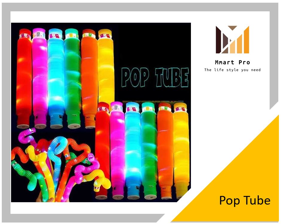 Tubes Sensory ADHD Pop Tube Toys for Autistic Fidgets Children Toys for ...