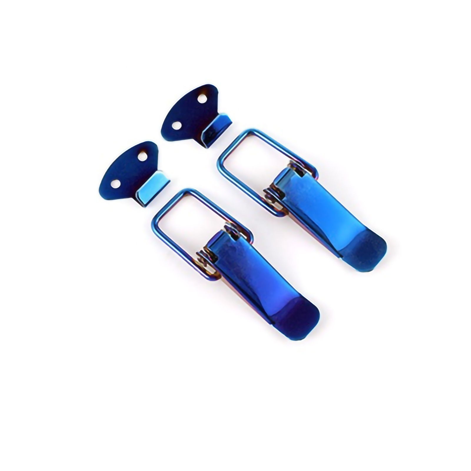 Pair Car Bumpers Trunk Hatch Lid Quick Release Fasteners Hook Lock ...