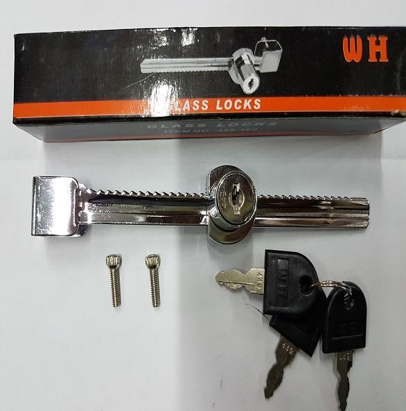 SLIDING GLASS LOCK 6"- 150MMWITH TWO KEYS | Daraz.pk