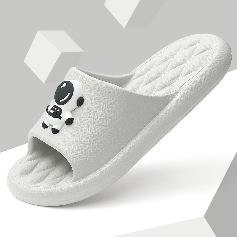 Slippery slippers men's summer outdoor wear indoor home bathroom bath ...