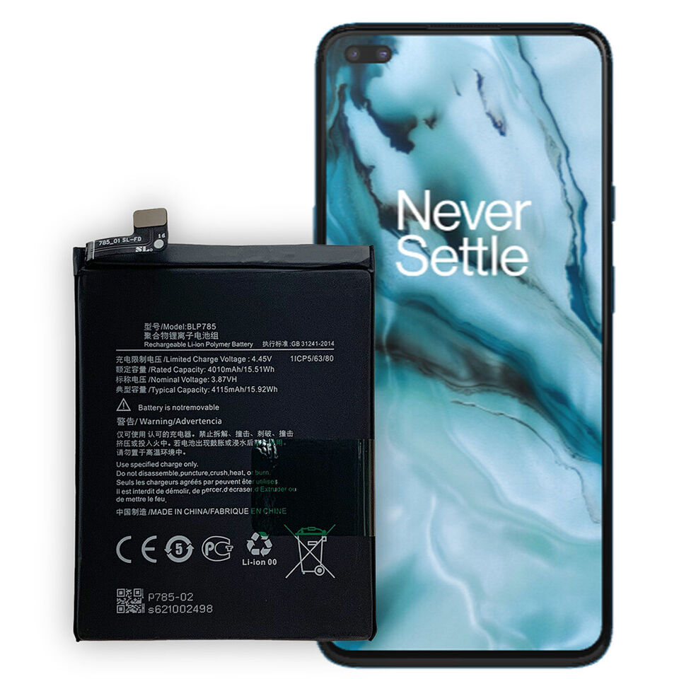 OnePlus 8 Battery Replacement BLP761 Battery with 4320mAh Capacity ...