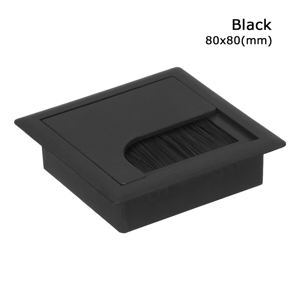 Plastic Outlet Port Computer desktop Decor Wire Box Wire Hole Cover ...