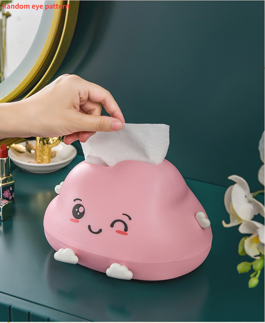 Cloud Tissue Box Cute Living Room Table Decoration Cartoon Paper ...