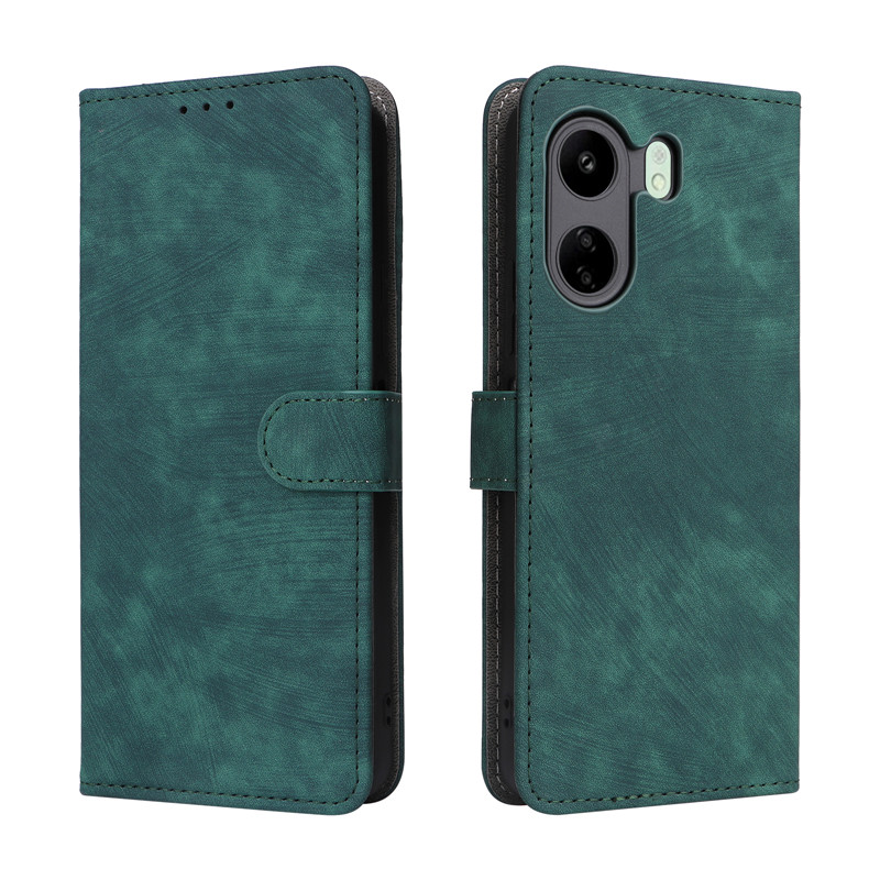 Vantime for Xiaomi Redmi 13C / POCO C65 Multi-functional PU Leather Wallet Case Wallet RFID ...