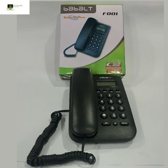 PTCL for Office, Home, Restaurants Wall Mountable Telephone Set with Caller ID CLI Direct Plug ...