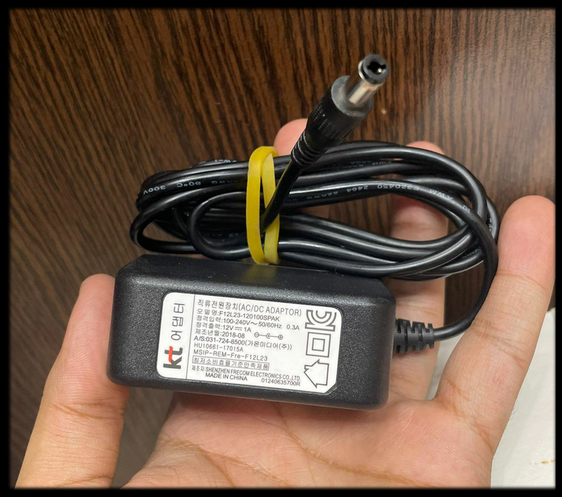 KT original DC 12 Volt 1 Amp Branded Adapter12V 1A For Tp Link Router ...