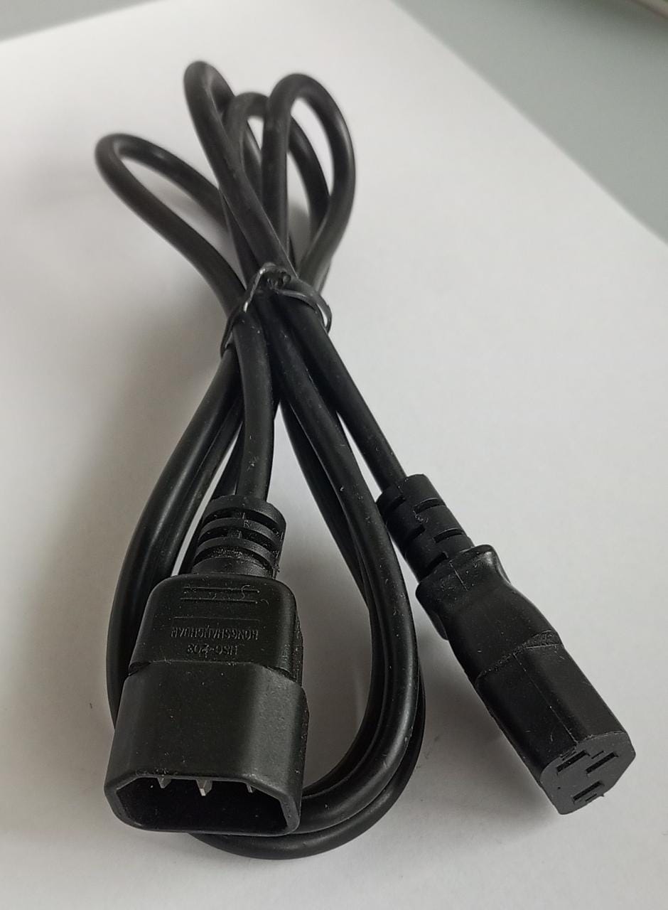 C13 to C14 Power Cord , Power Cord Extension Cable, IEC male to IEC ...