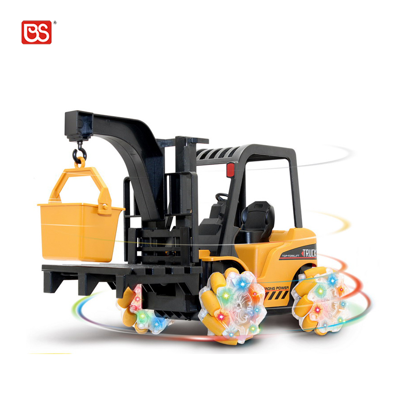 Remote Control Construction Tractor, Toy with 2.4Ghz Transmitter and ...