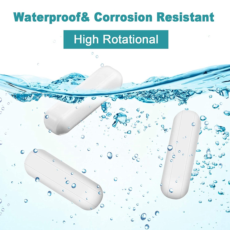 PTFE Magnetic Stirrer Mixer Stir White Color Stir Rod Magnetic ...