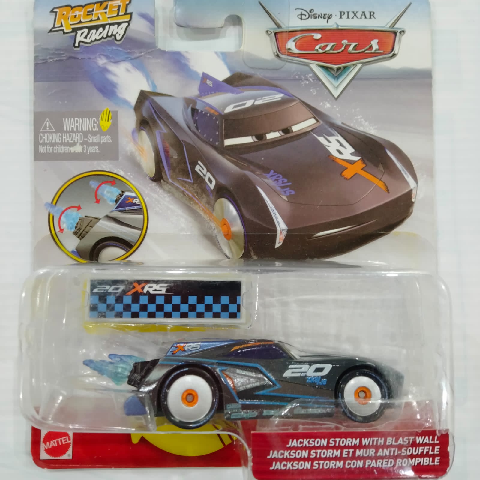 Disney Pixer Cars Jackson Storm with blast wall original diecast 1:64 ...