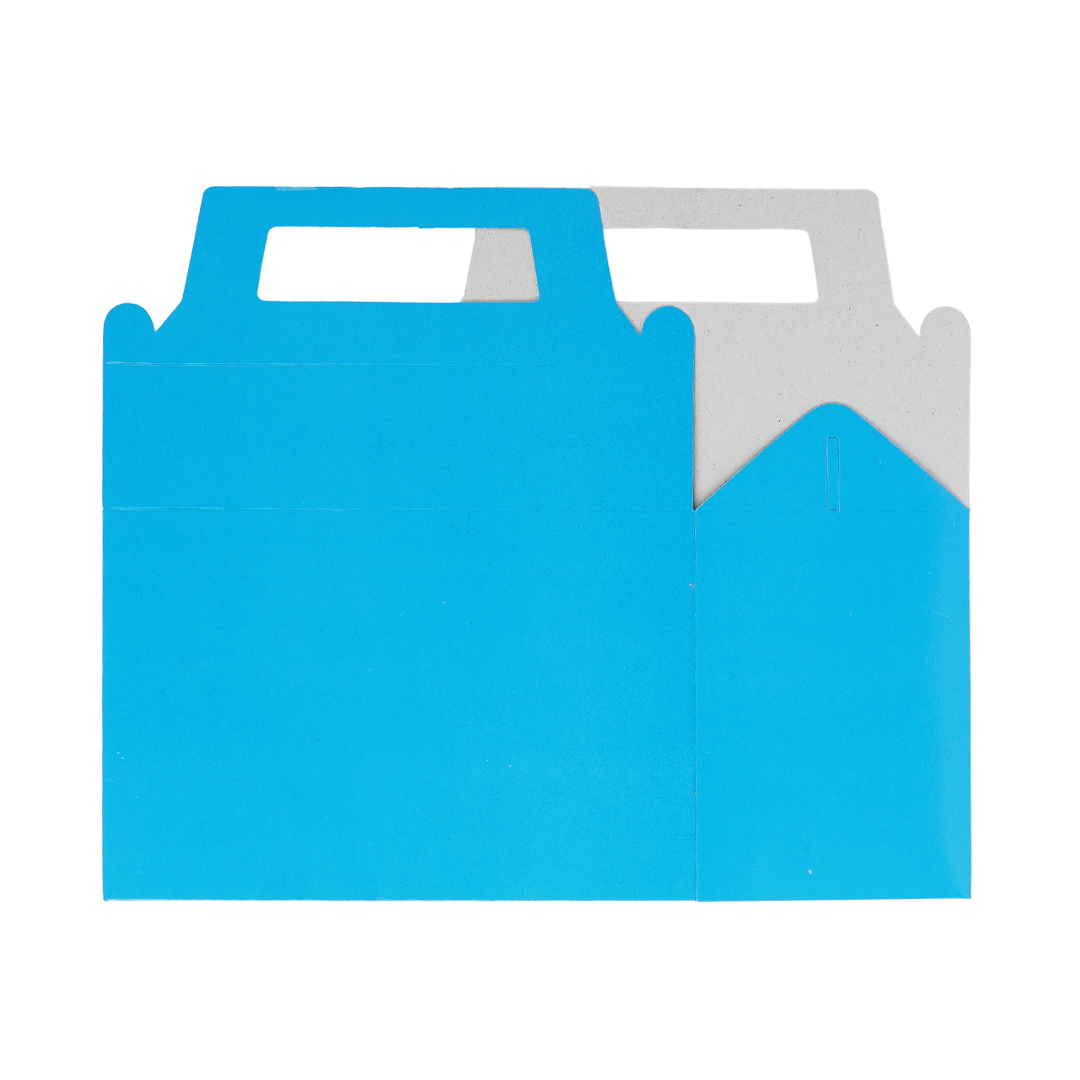 10 Pcs Sky Blue Color Plain Goodie Boxes For Parties Decoration Indoor ...
