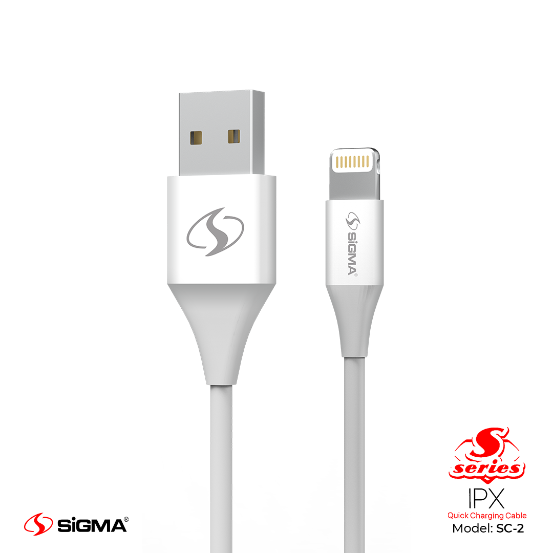 Sigma SC-2 Lightning (Iphone) S Series Fast Charging Data Cable for ...