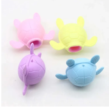 Turtle Squishy Funny Anti Stress ADHD Squeeze Toys Stress Chicken ...