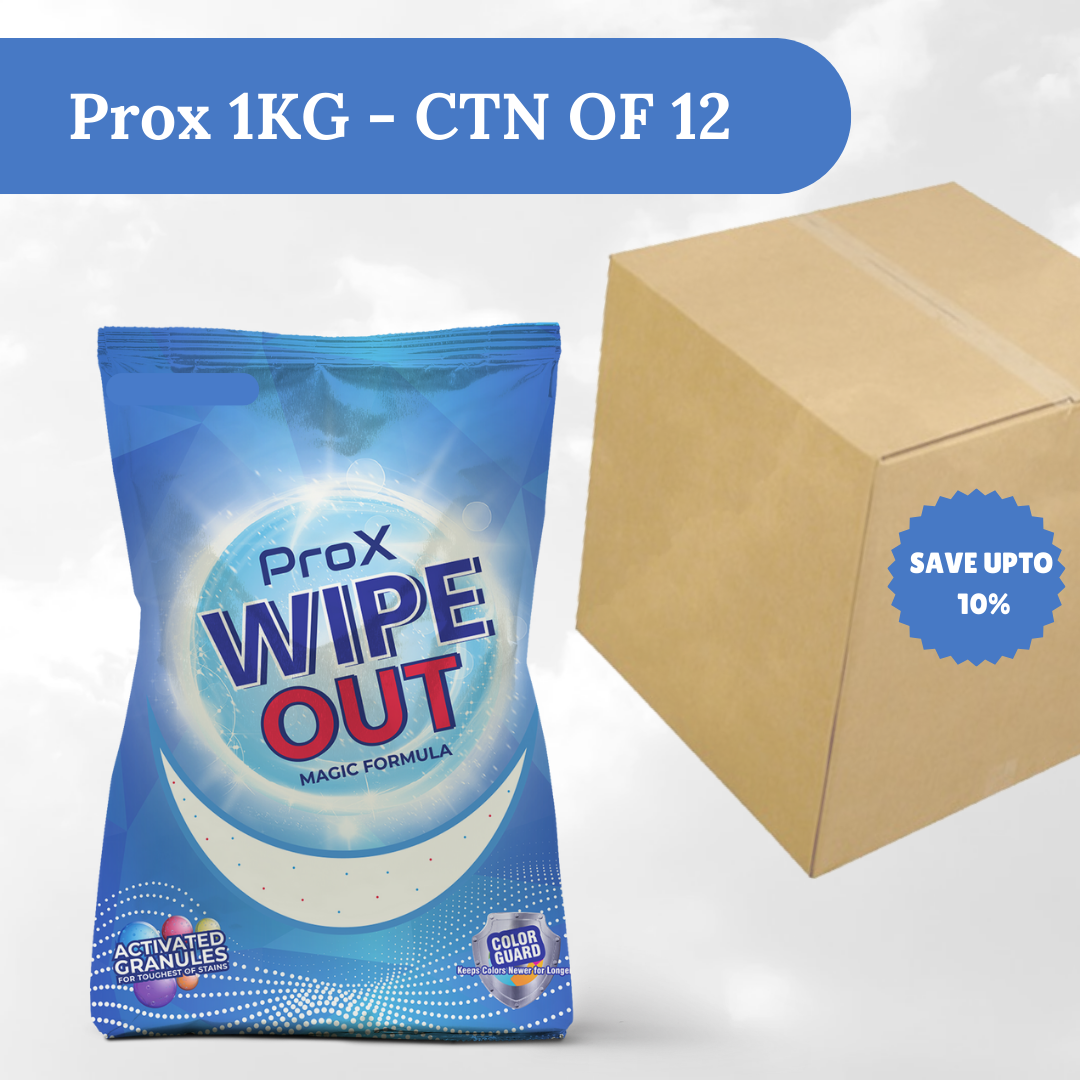 Introducing Prox - 1kg Detergent CTNS | Original Washing Powder Your ...