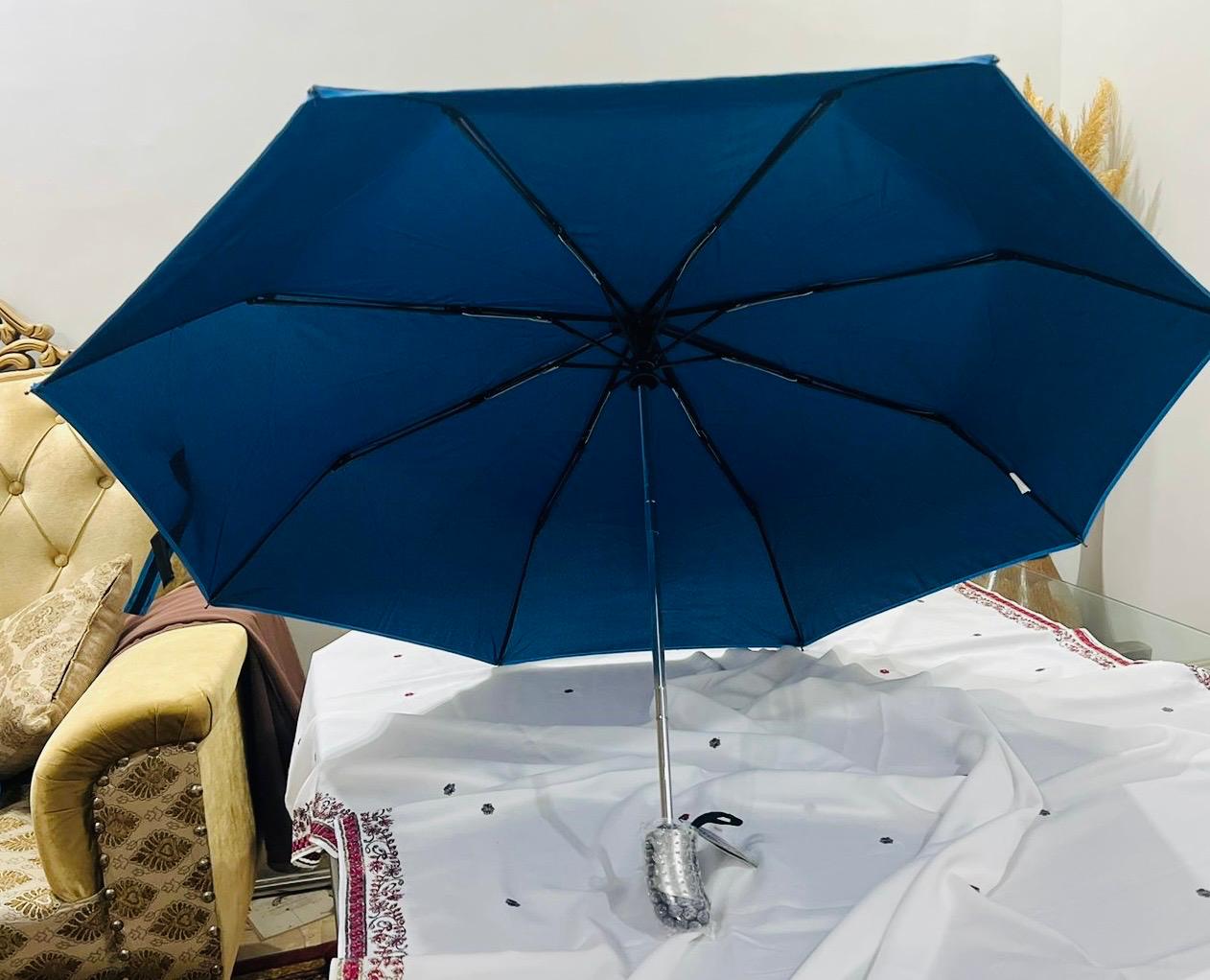 Automatic Open and Close and non-automatic Folding Umbrella 8 Ribs ...