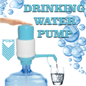 Jumbo Size Manual Hand Press water dispenser Push Pump for 19 liter ...