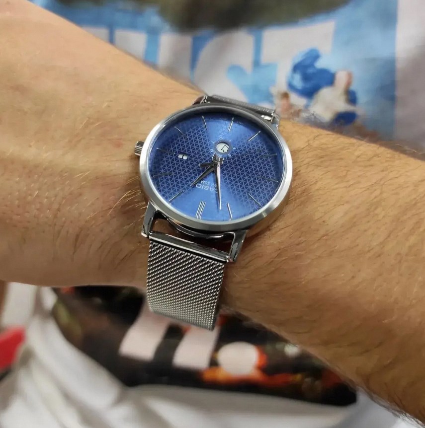 Original Casio - MTP-B125M-2AVDF Stainless Steel Wrist Watch For Men ...