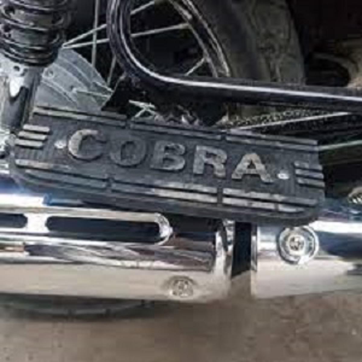 YAMAHA YBR YBR125G LADIES FOOTREST COBRA FOOT REST UNIVERSAL BEST for ...