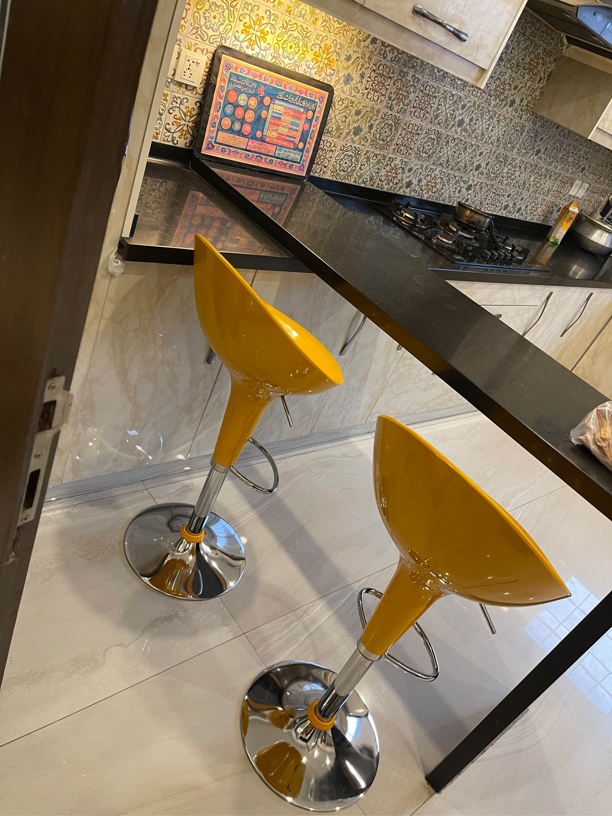 Kitchen Stool / Bar Stool - Fiber stool | Daraz.pk