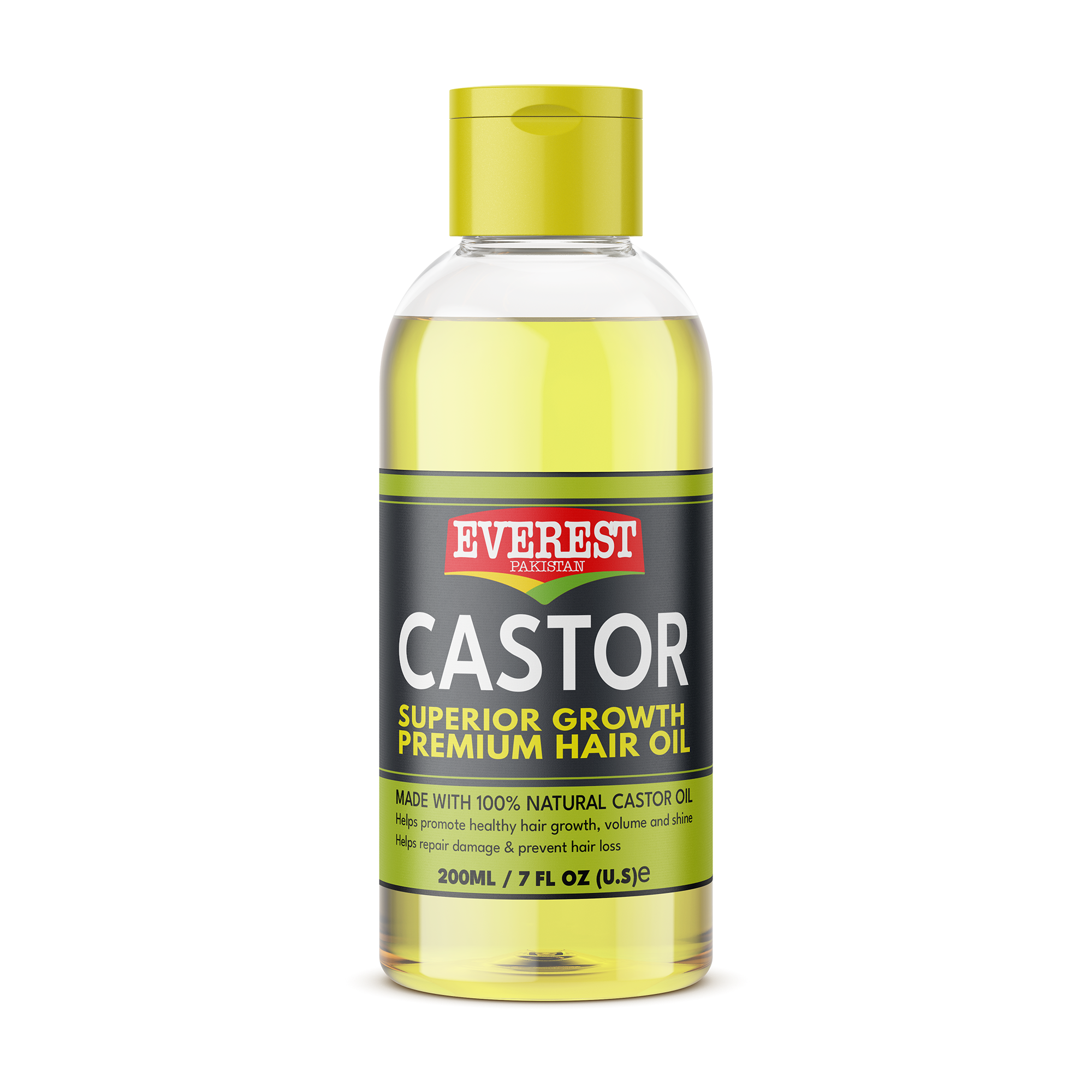Organic Cold Pressed Castor Oil - 200ml for Natural Beauty and Wellness ...