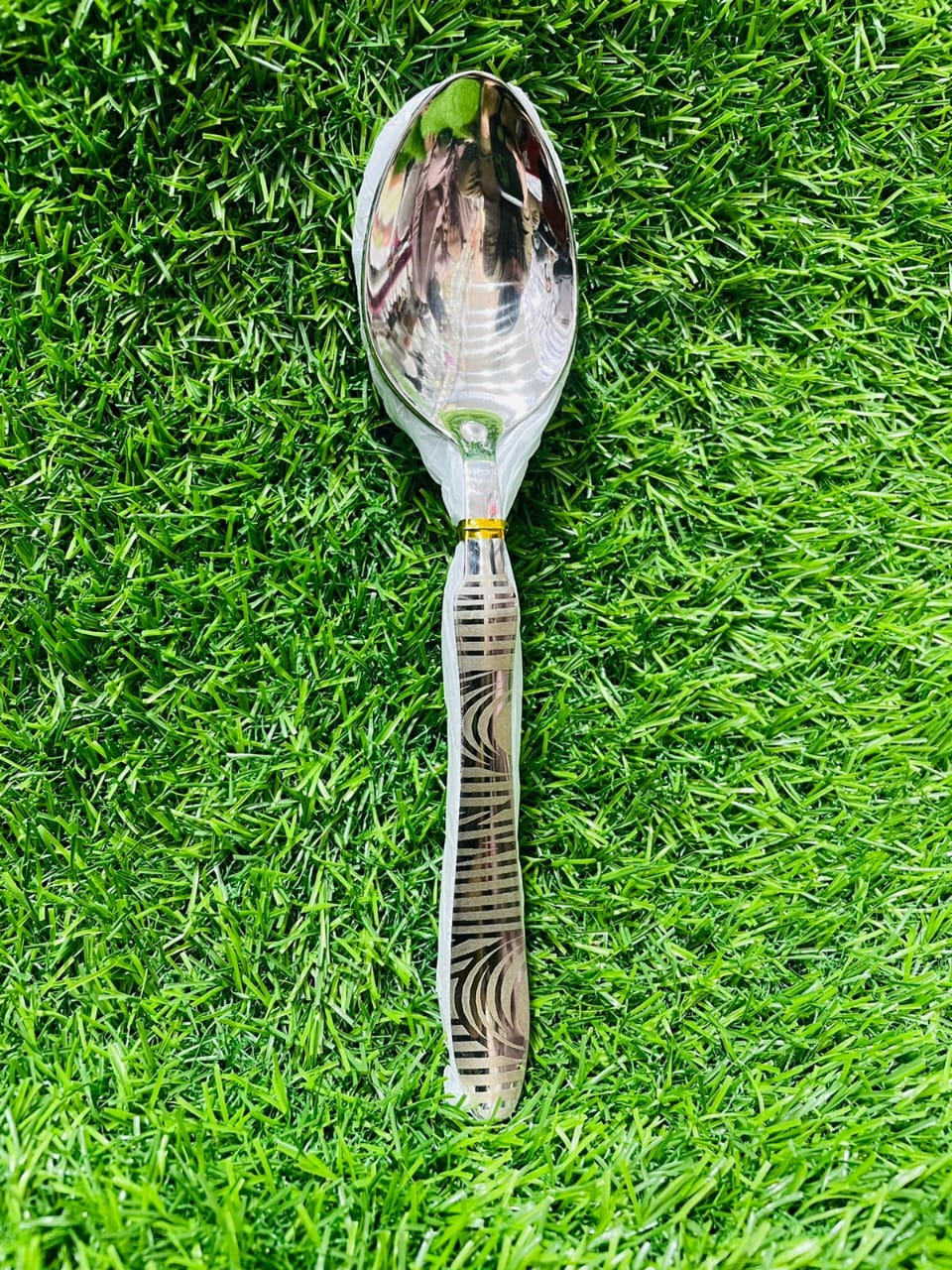 Spoon set 12 pcs with laser cut/ premium quality spoon set 12 pcs with ...