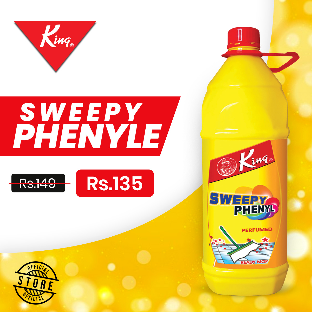 King Sweepy Phenyle 2.75 Litre | Daraz.pk