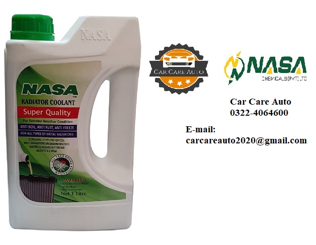NASA Car Radiator Coolant (green) Anti Rust & Anti Freeze - 1 Liter ...