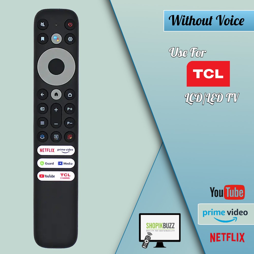 TCL Smart LED TV Voice Remote Control Without Voice Command With ...