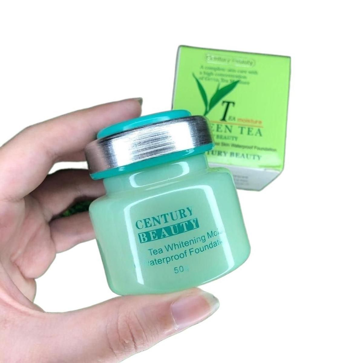 VC Century Beauty Green Tea Foundation Water Proof 50g | Daraz.pk