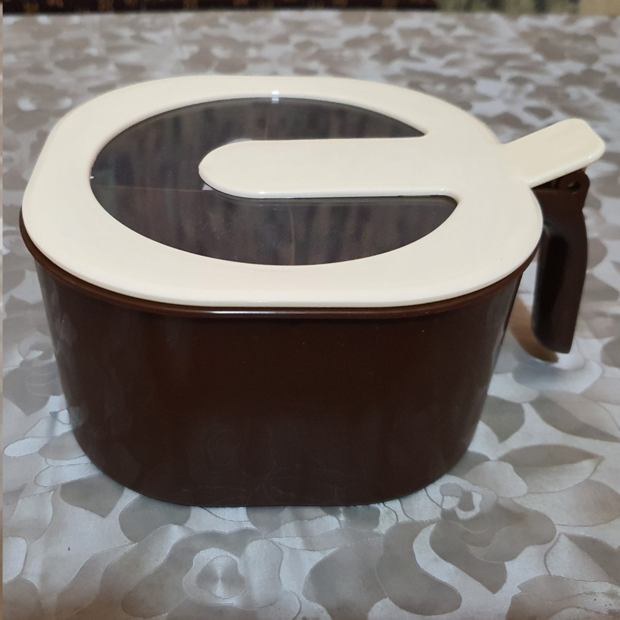 4 In 1 Partition Kitchen Seasoning Box Masala Box Set 4 Grid Portion ...