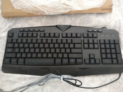 Keyboards - PC232 Gaming Keyboard 112 Keys Wired Membrane Keyboard RGB ...