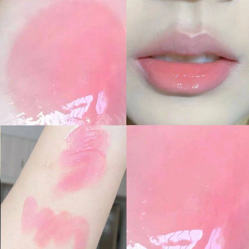 Long Lasting Makeup Crystal Lipstick Moisturizing Water Light Gold Tube ...