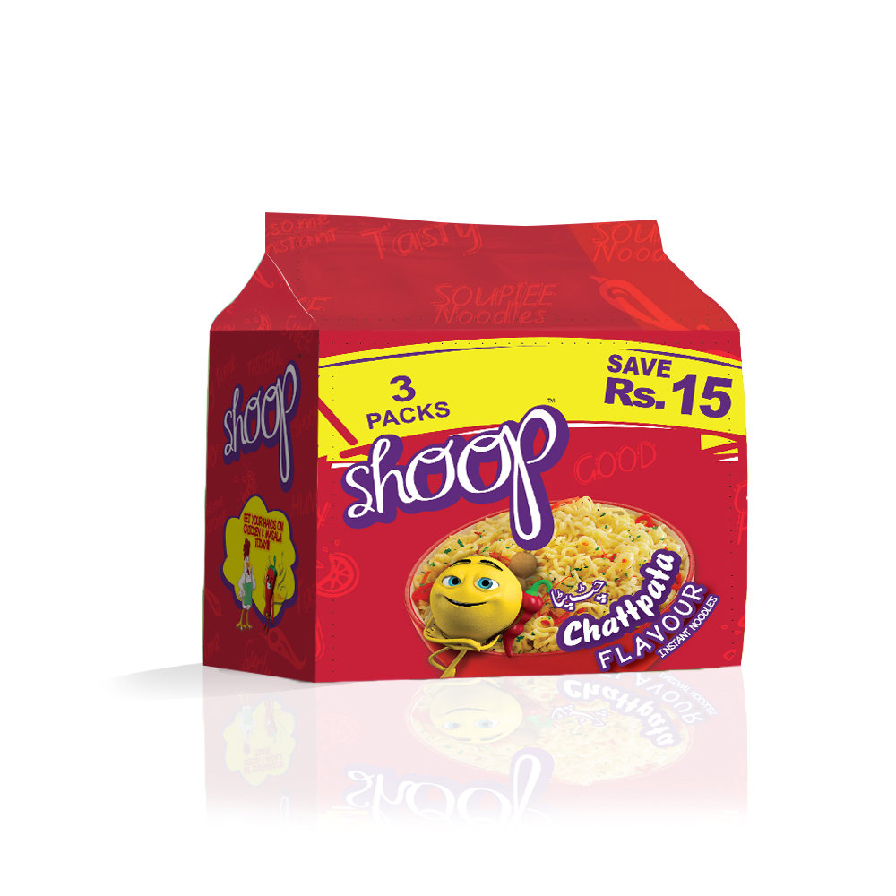 SHOOP INSTANT NOODLES CHATPATA 65 GM SUPER SAVER PACK (3x65g) | Daraz.pk
