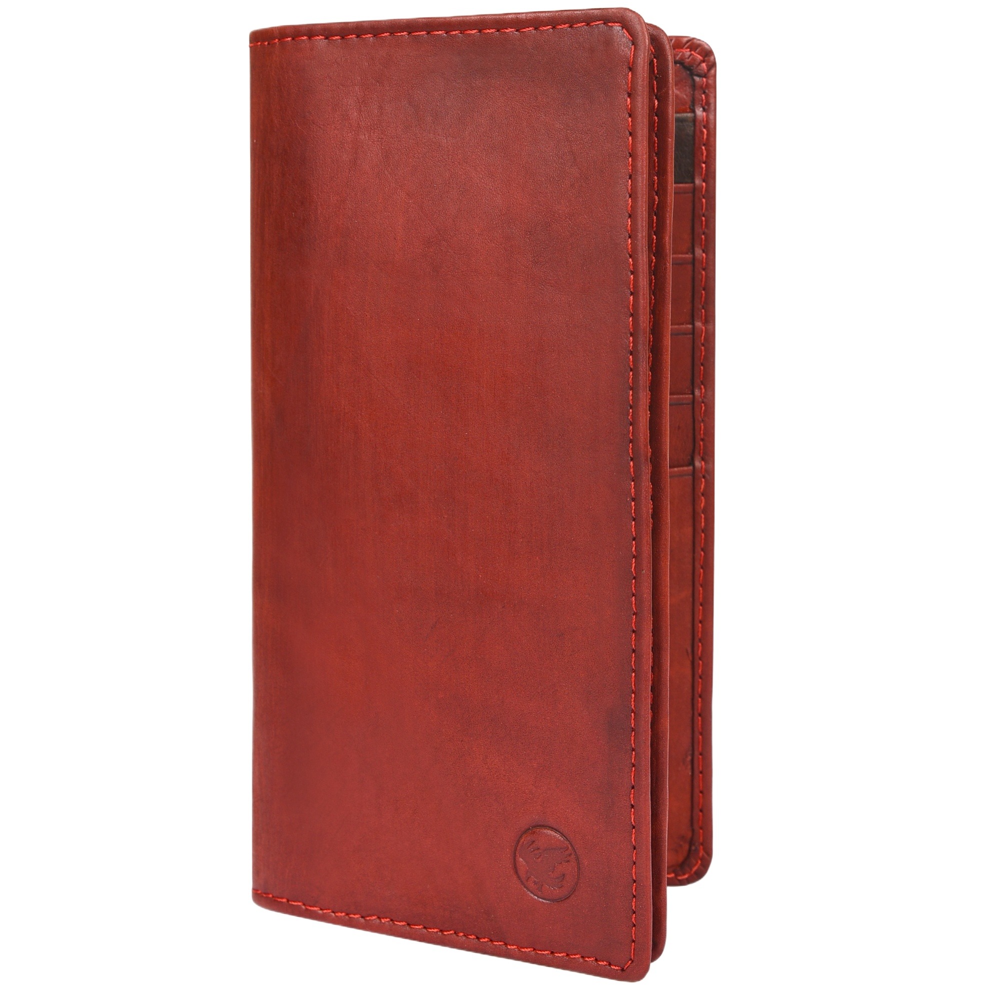 Premium Red Long Leather Wallet For Men | Daraz.pk