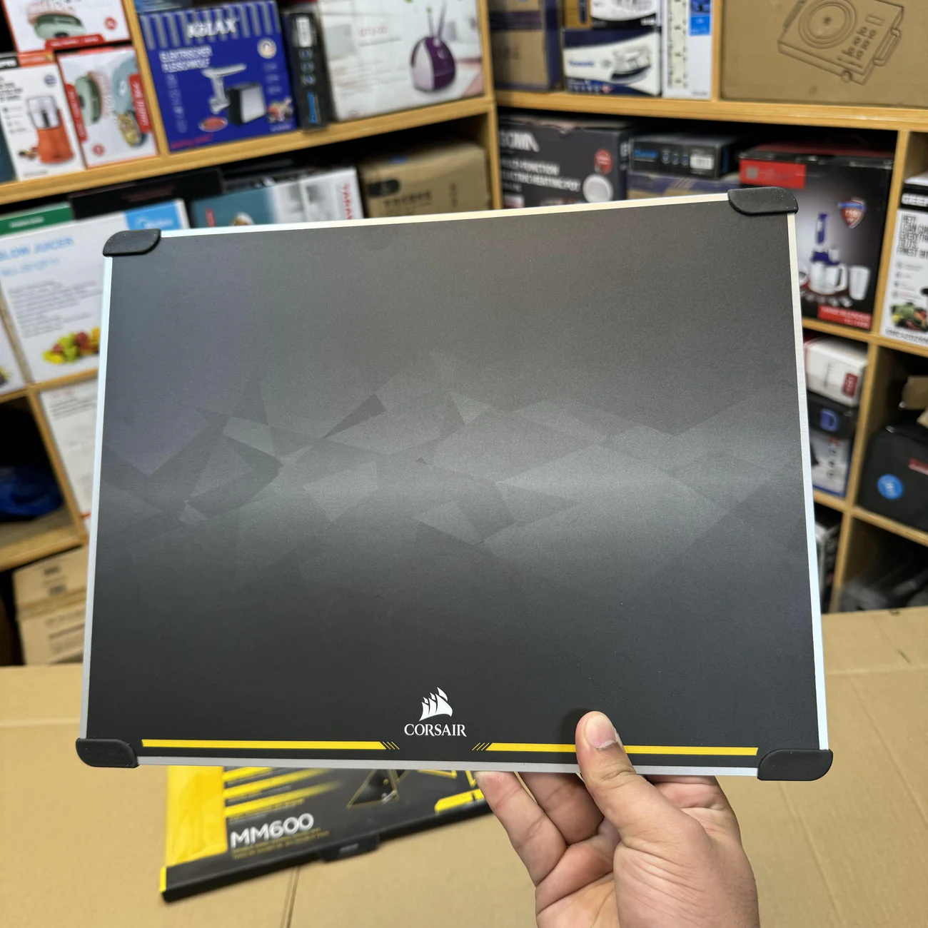 USA Lot Imported Corsair Dual Side Aluminum Mouse Pad | Daraz.pk