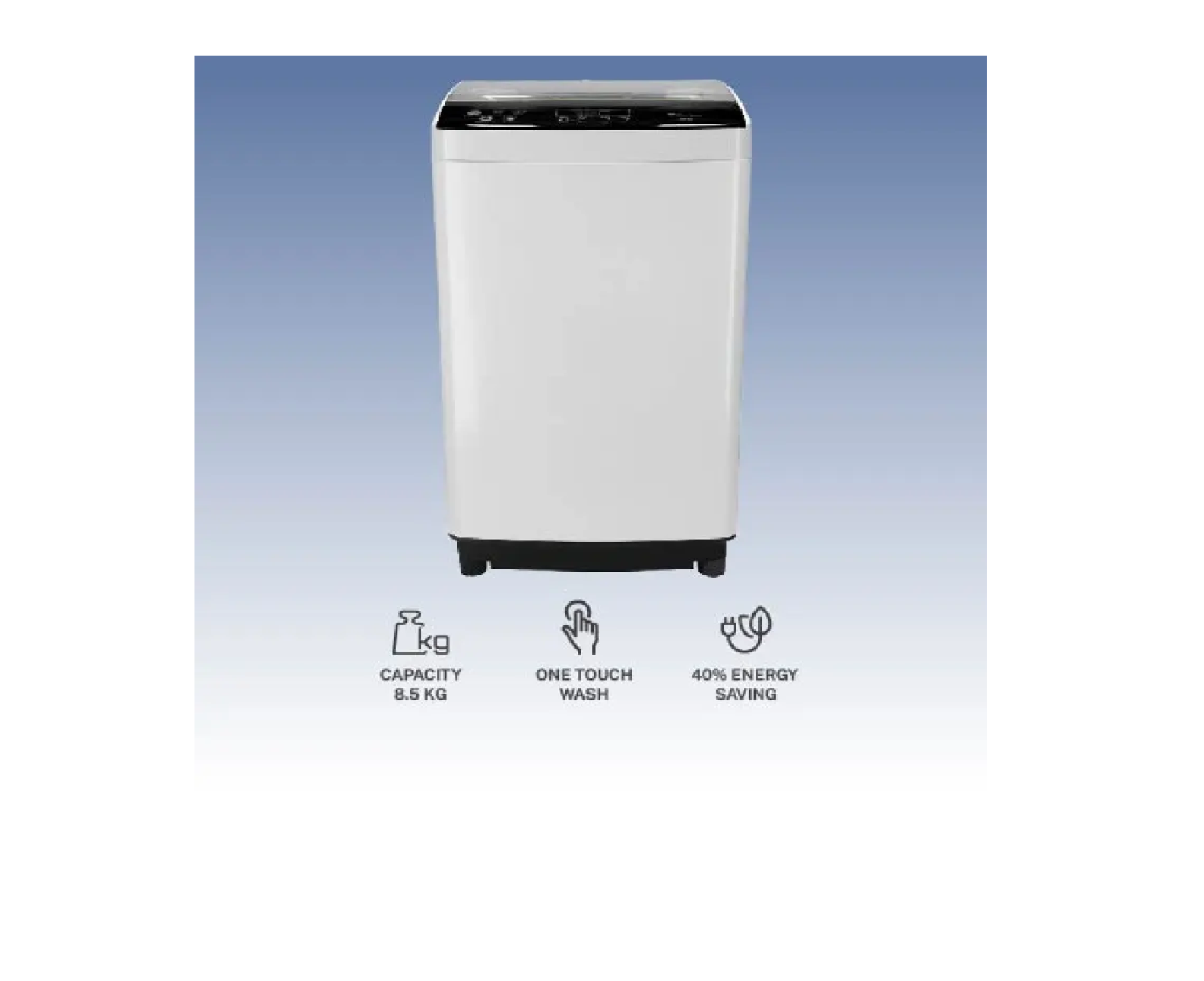 Dawlance 8.5 KG Top Load Fully Automatic Washing Machine-DWT 255-C/ 10 Years Brand Warranty ...