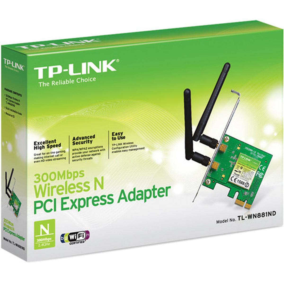 TP-LINK TL-WN751ND 150Mbps Wireless N PCI CARD Express Adapter TP LINK ...