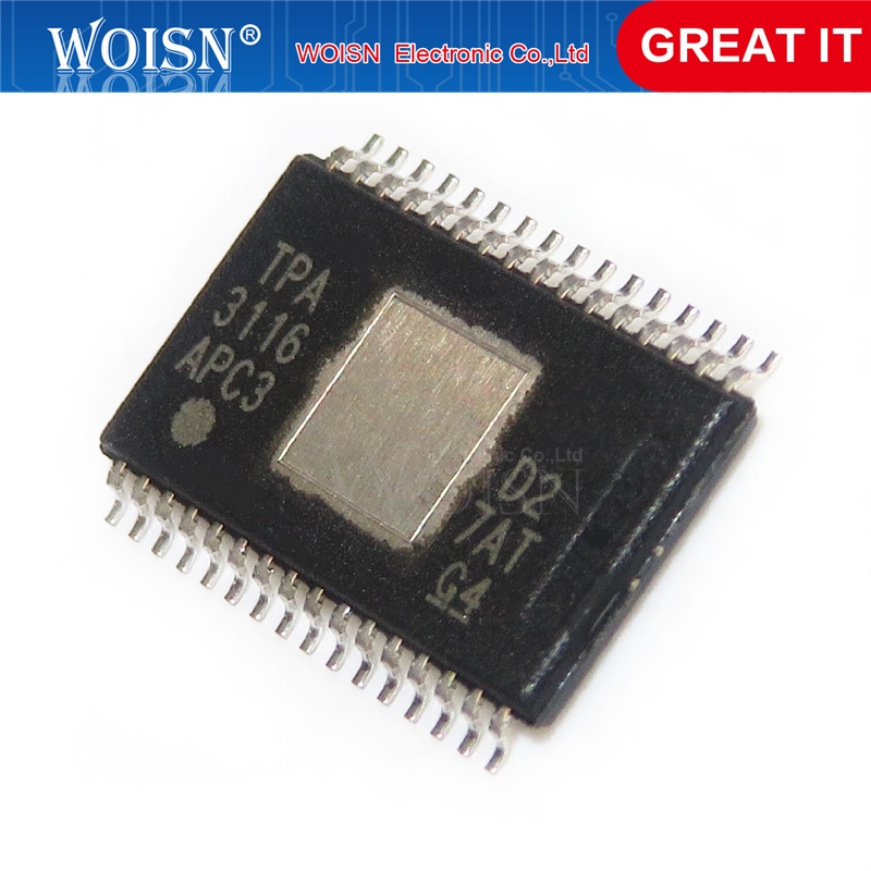 TPA3116D2 Audio Amplifier IC Pinout, Datasheet, Equivalent,, 43% OFF