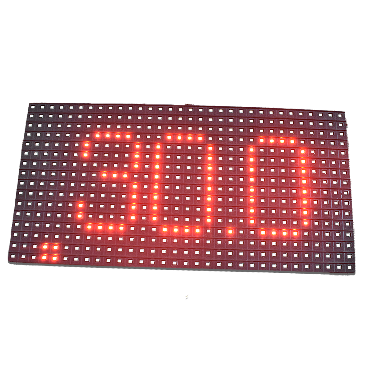 P10 LED Dot Matrix Display 16x32 – Red LED Panel for Arduino, ESP32, Raspberry Pi – HUB75 ...