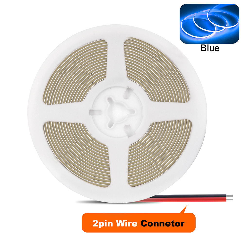 LED COB Strip Light 5V USB 3mm 5mm 8mm High Density Linear Lighting 320 ...